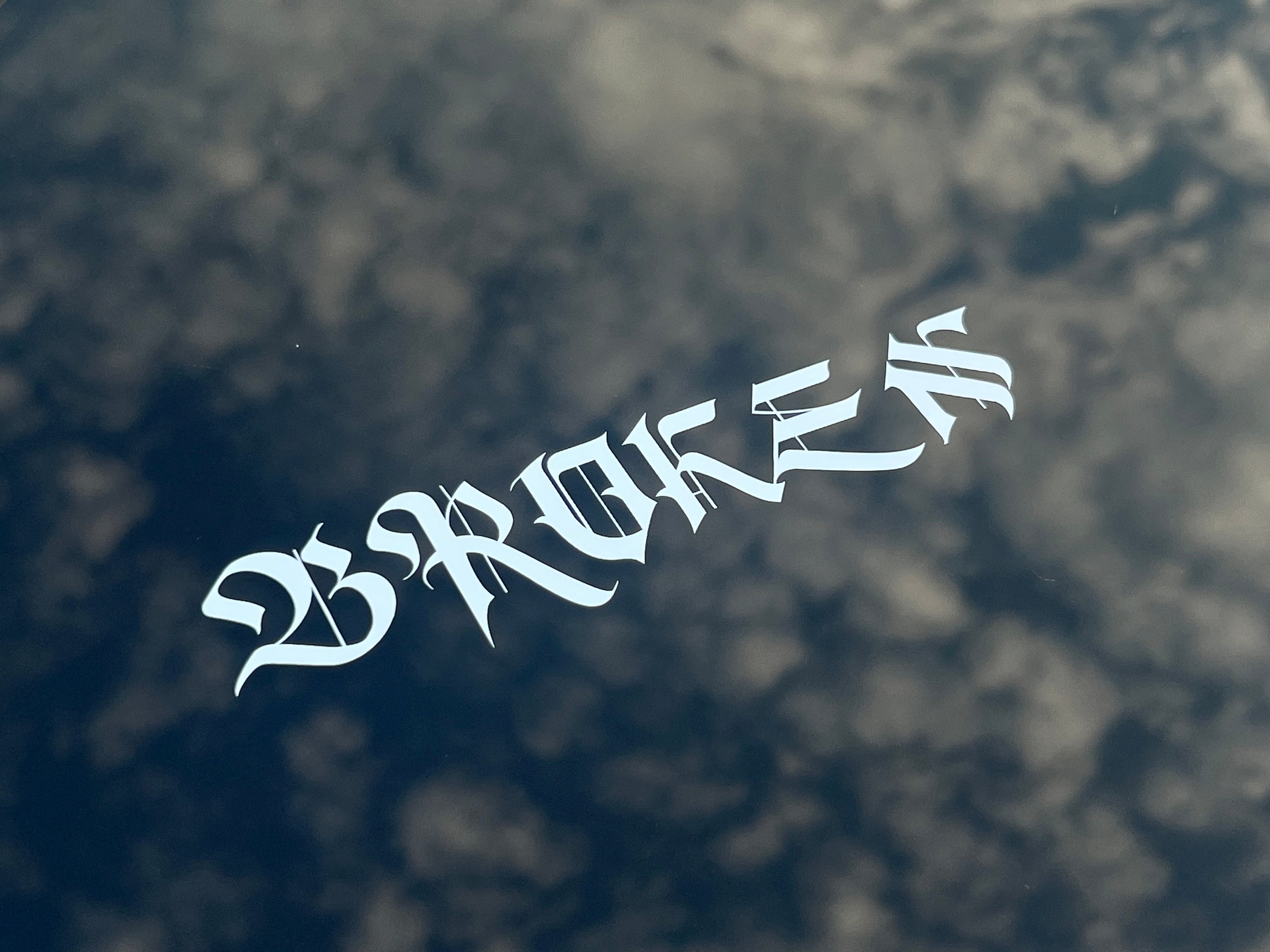 BROKEN DECAL – REVVED